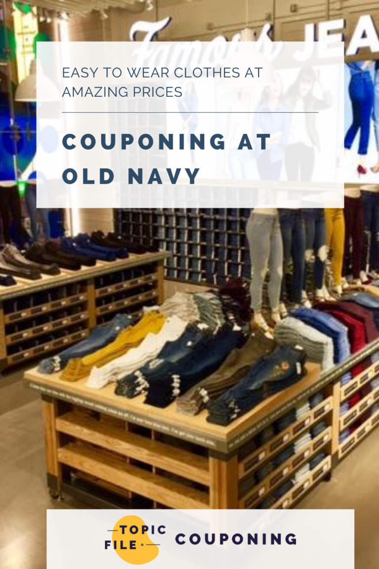 Couponing at Old Navy - Easy to Wear Clothes at Amazing Prices