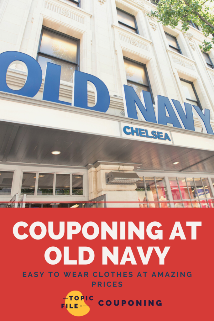 Couponing at Old Navy - Easy to Wear Clothes at Amazing Prices