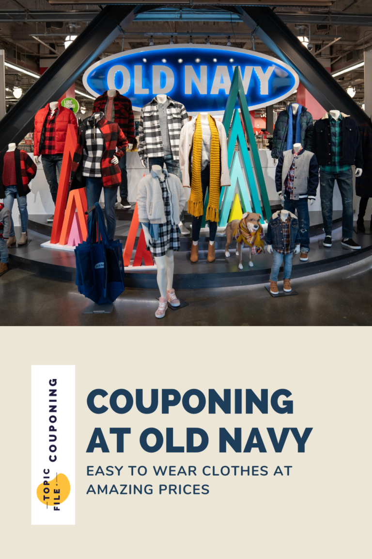 Couponing at Old Navy - Easy to Wear Clothes at Amazing Prices