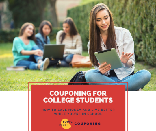 Couponing for College Students - How To Save Money In School