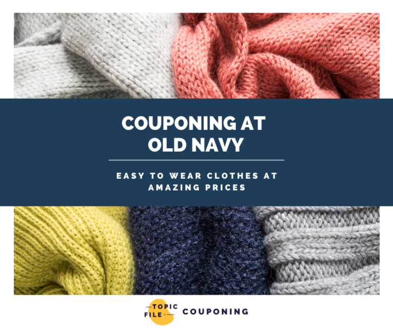 Couponing at Old Navy - Easy to Wear Clothes at Amazing Prices